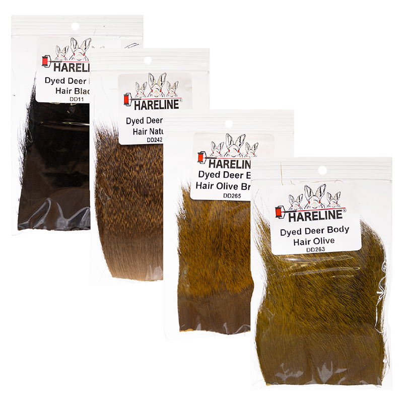 Hareline Dyed Deer Body Hair – Smitty's Fly Box