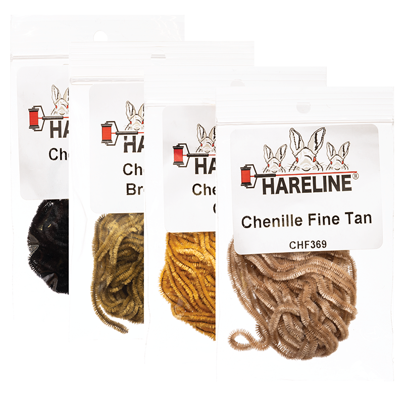 Hareline Chenille - Fine – Smitty's Fly Box